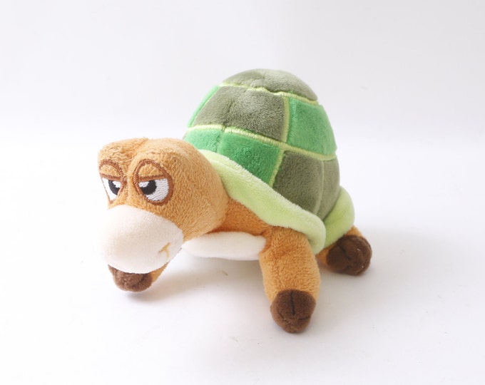 The Swan Princess, Speed, Turtle, Brown, Green, Vintage Plush, Soft ...