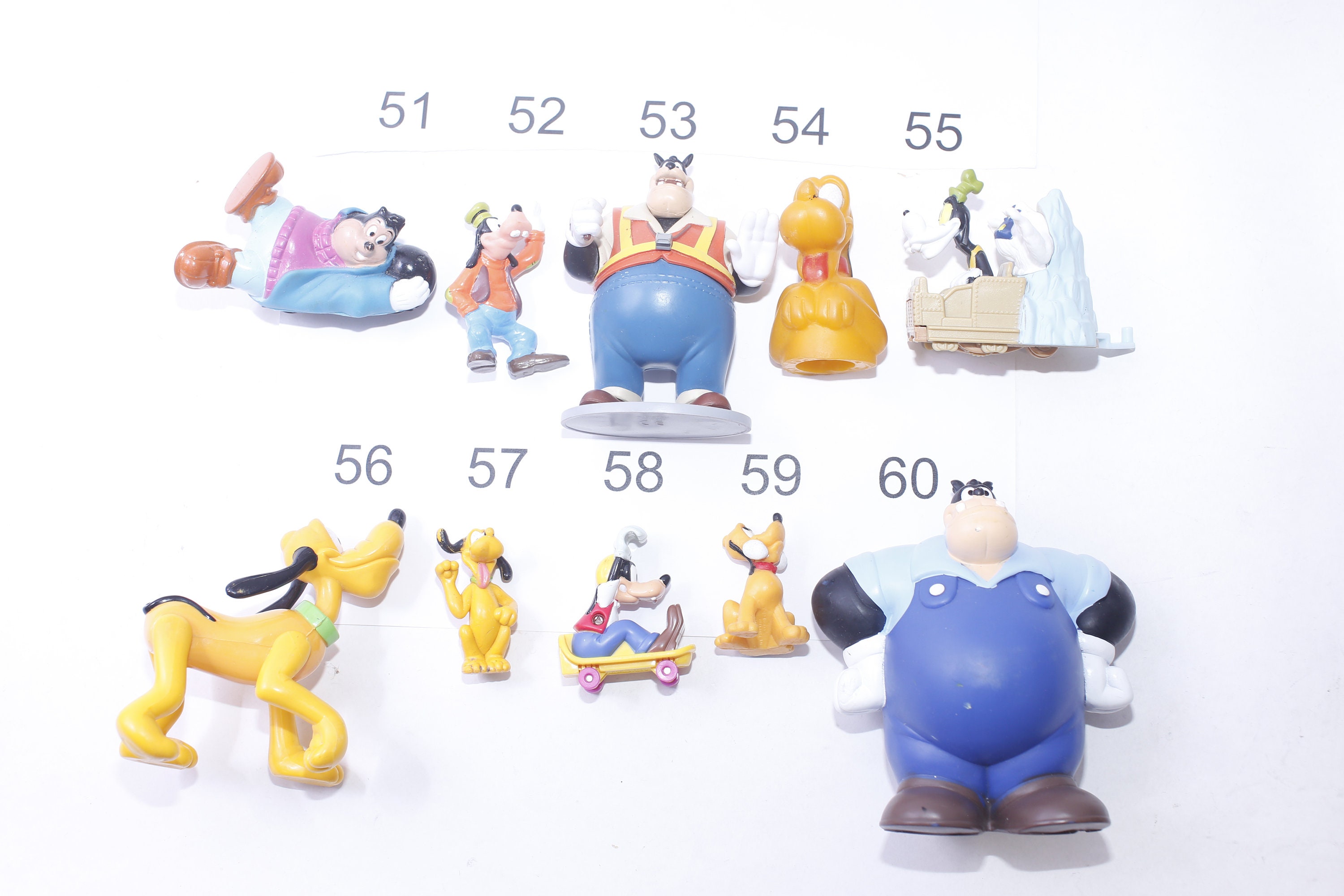 PICK YOUR OWN - Disney Pluto and Goofy Figures, Toys, Stuffed Animals ...