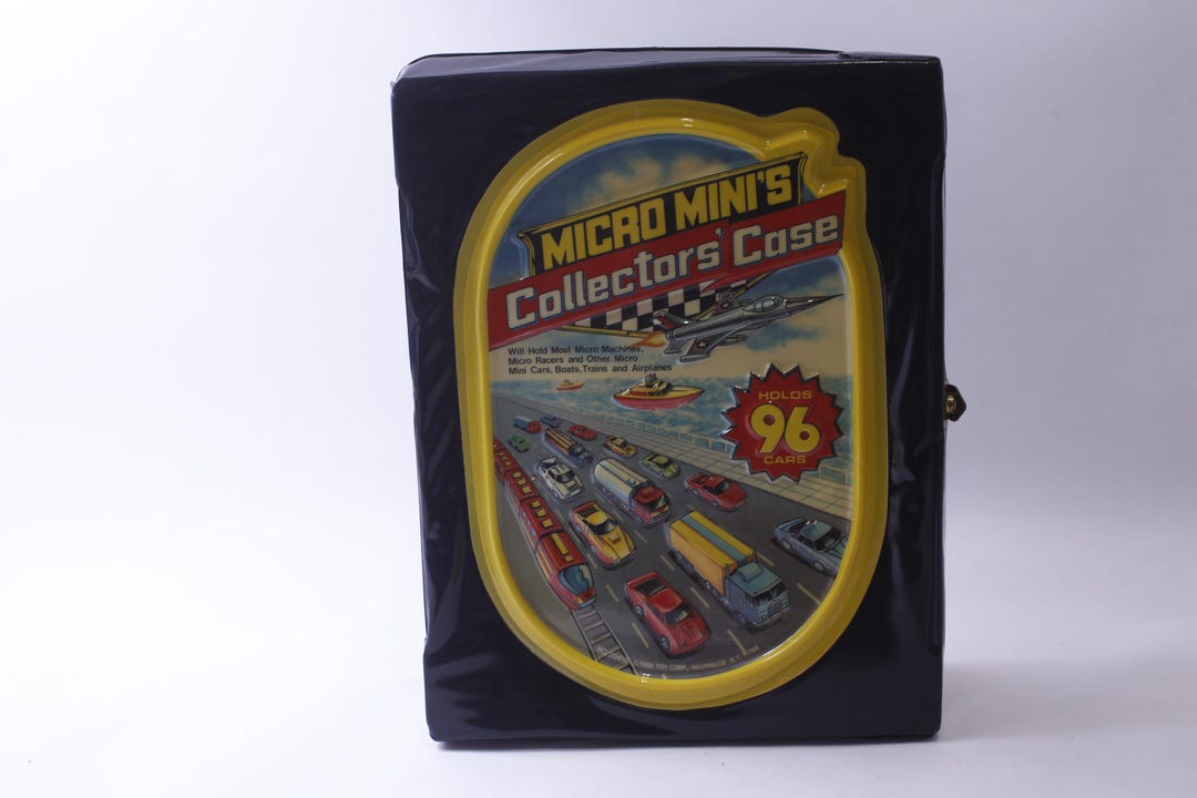 Micro Mini's Collectors' Case, for Micro Machines, Micro Racers, Cars ...