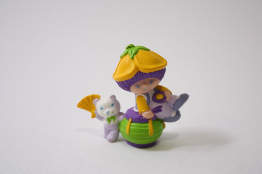 Kenner, Strawberry Shortcake, Deluxe Miniature, 1984, Almond Tea ...