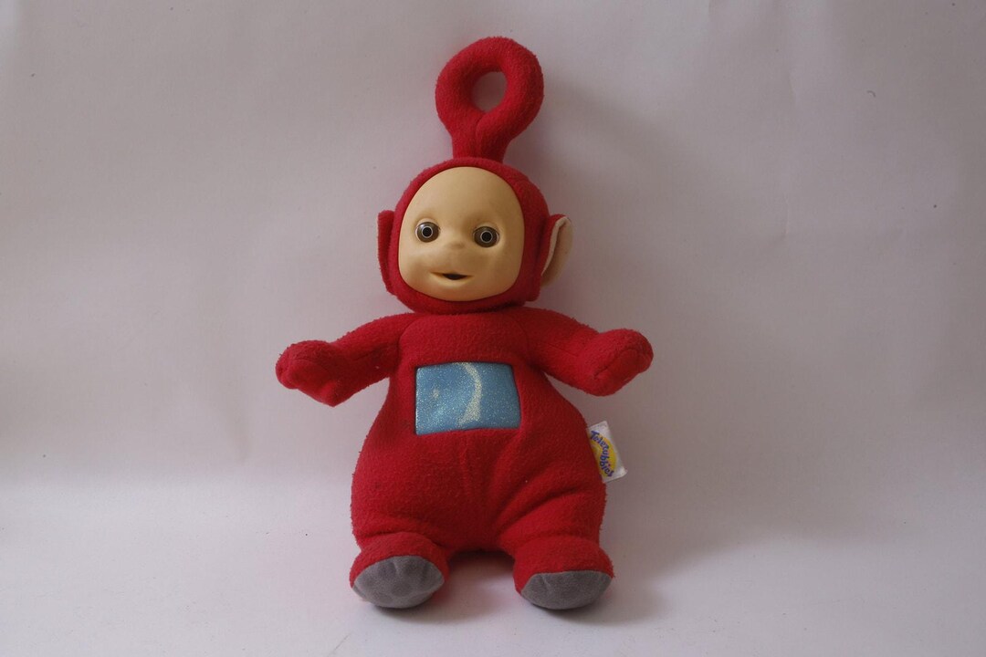 90s, Teletubbies, Po, Toy, Ragdoll Productions, Vintage Plush, Red ...