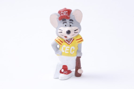 Showbiz Pizza Time Mouse Chuck E Cheese Baseball Player - Etsy UK