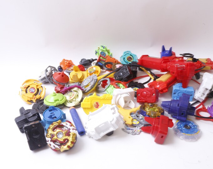 Beyblade Spring Launcher Lot, Right Spin, Toy, Game, Set, Details ...
