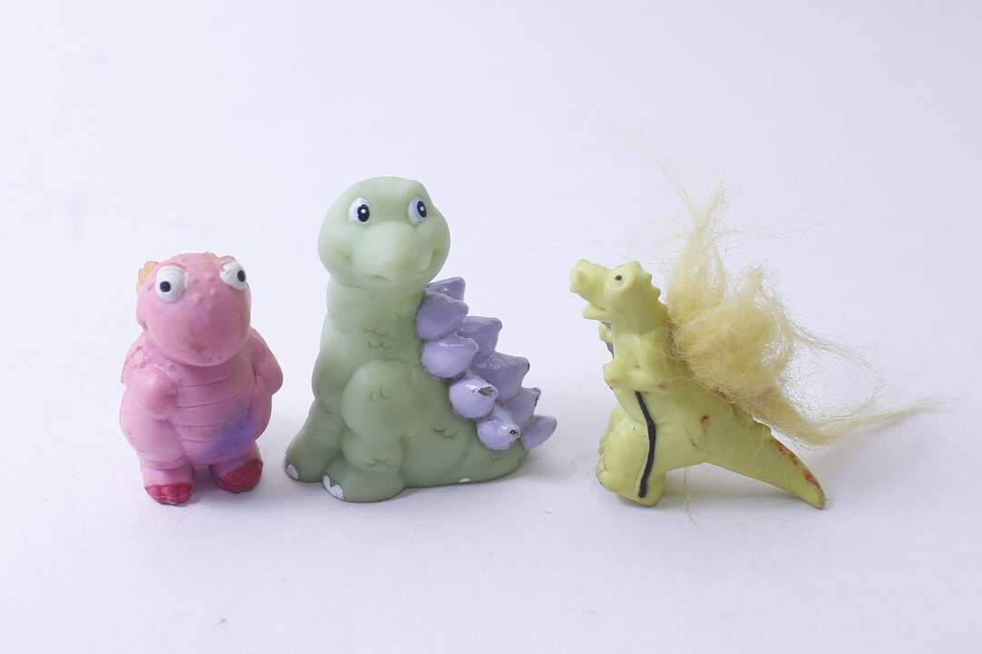 Darling Animal Friends, Dinosaurs, Figures Set, 1994, Trendmasters ...
