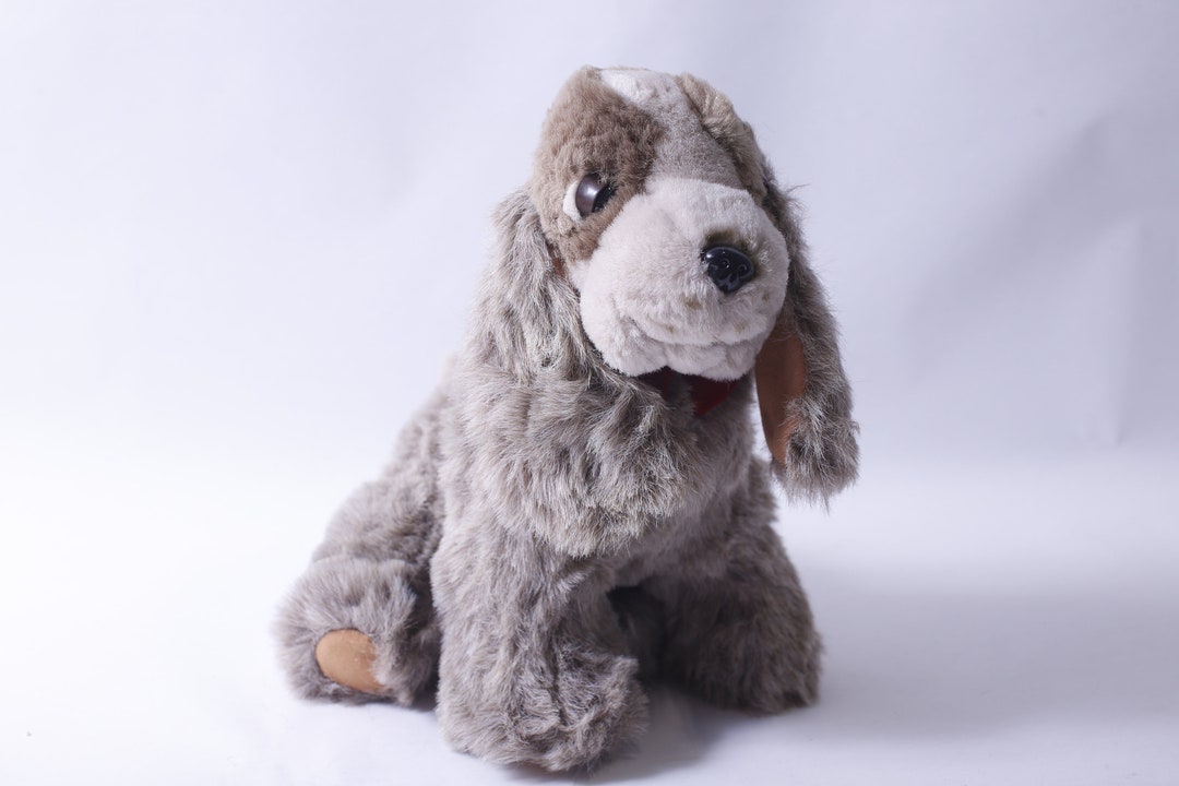 Adorable Vintage, Plush Bassett Hound, Brooklyn Doll Toy, Stuffed ...