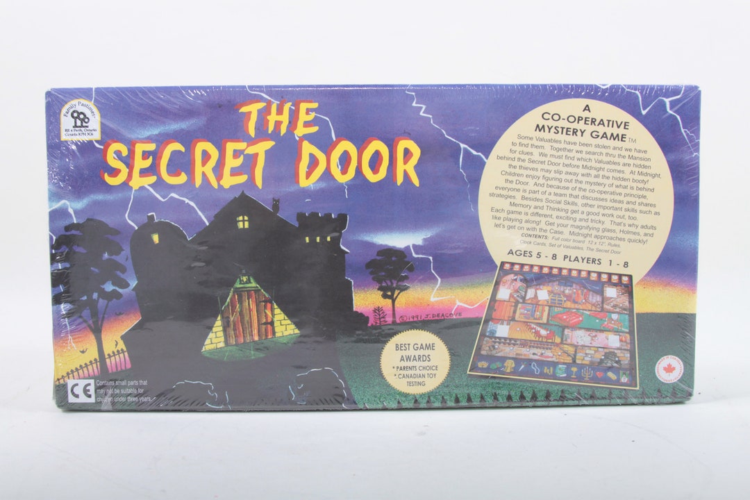 The Secret Door A Co-operative Mystery Game Family Pastimes Board Game ...