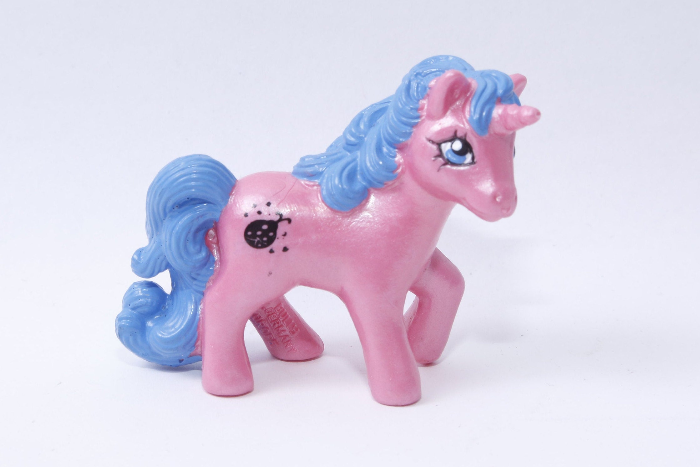 Hasbro My Little Pony Unicorn 1987 W Germany Bully Pink | Etsy