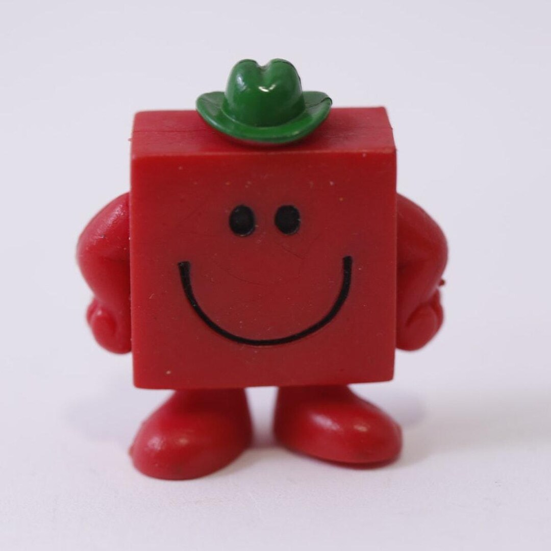 Mr Men and Little Miss, Mr Strong, PVC Figure, Arby's, Vintage, 2 ...