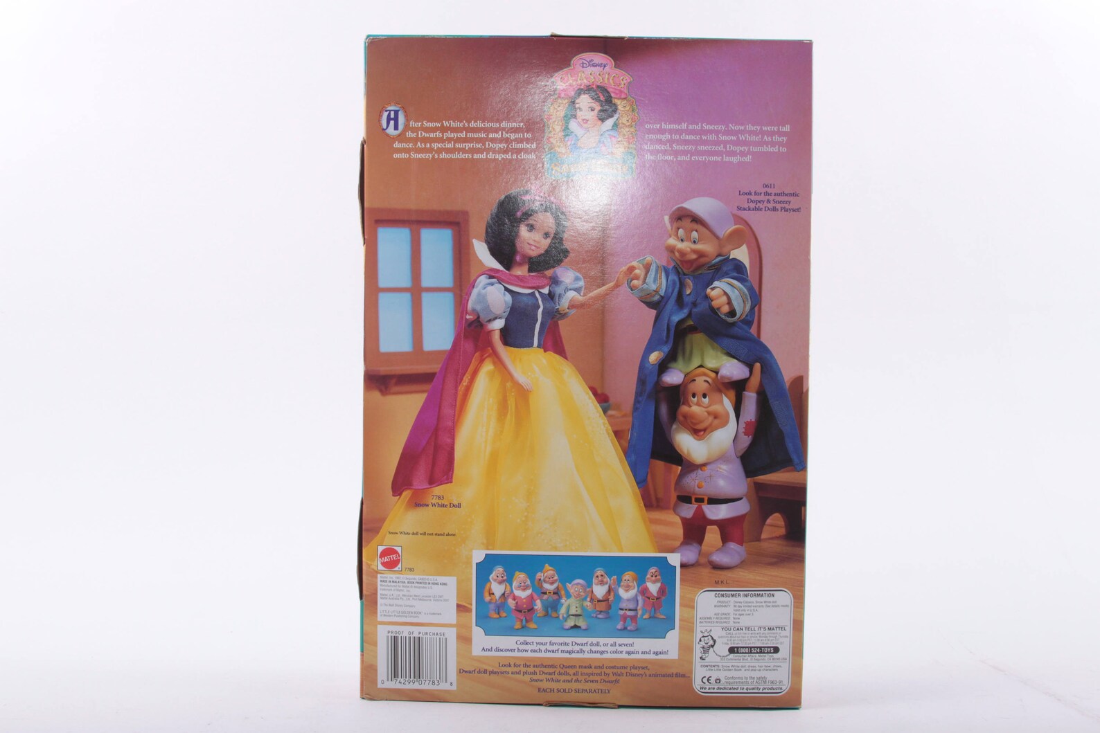 Mattel Snow White Barbie Doll Disney Princess in Box in Package Great ...