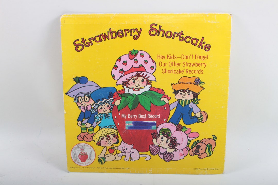 Strawberry Shortcake My Berry Best Record Vintage Vynil Kids Sweet ...