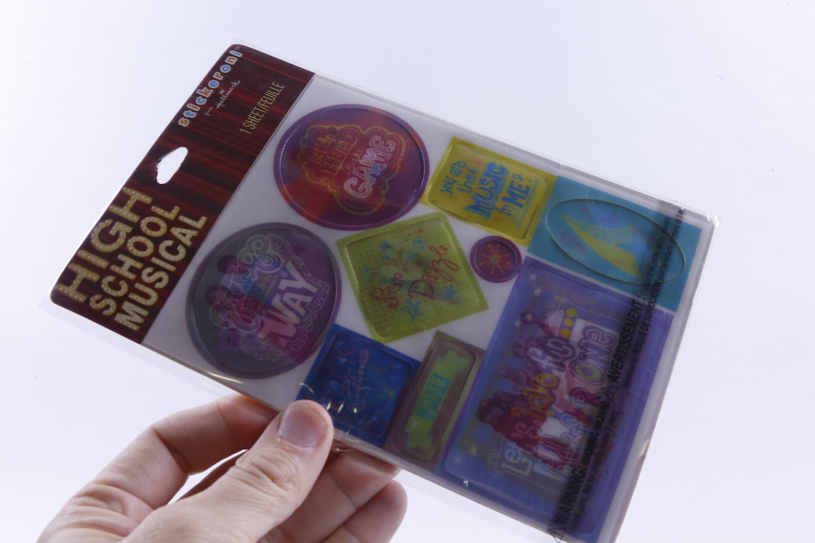 High School Musical Sticker Sheet Hallmark Stickeroni - Etsy