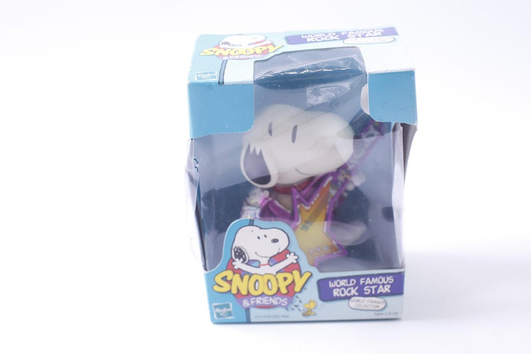 Hasbro, Snoopy, and Friends, Peanuts, World, Famous Rockstar, Action ...