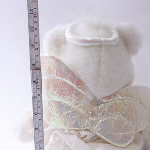 Angel Teddy Bear, White Plush Bear With Wings, Adorable, Soft Toy ...