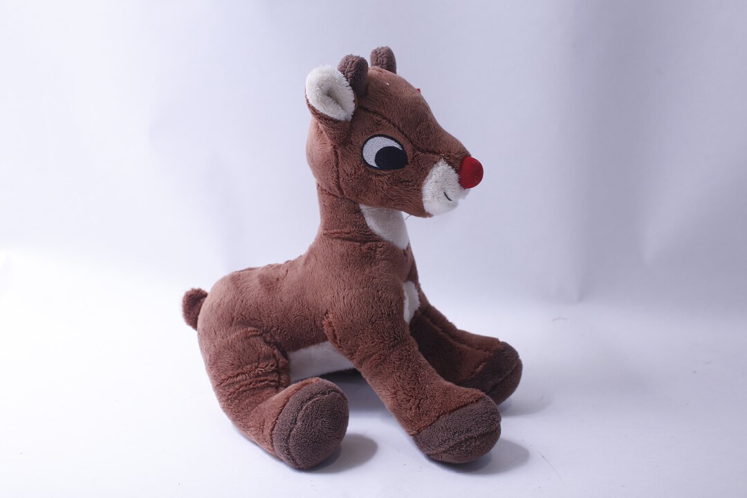 Rudolph Red Nose Reindeer, Plush Toy, Stuffed Animal, Christmas ...