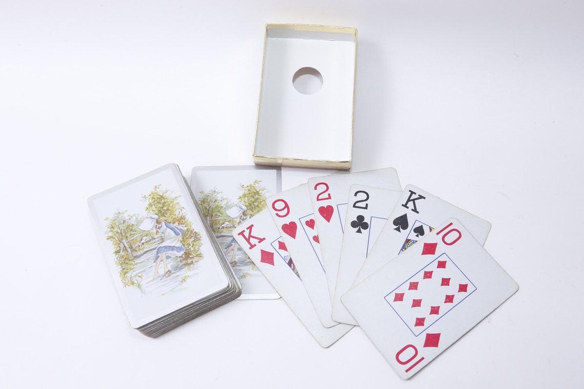 Holly Hobbie Playing Cards Vintage 1970s Dipping Toe in - Etsy