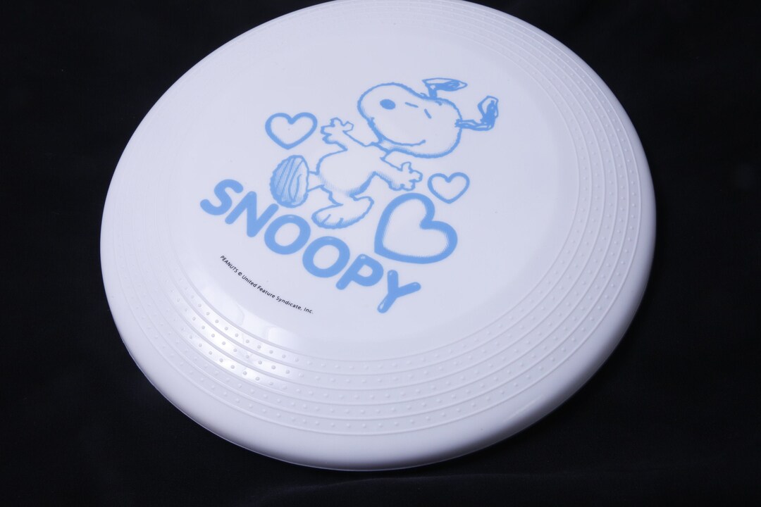 Peanuts, Snoopy, Frisbee, White, Flying Disc, 9, Gliding Toy, UFS ...