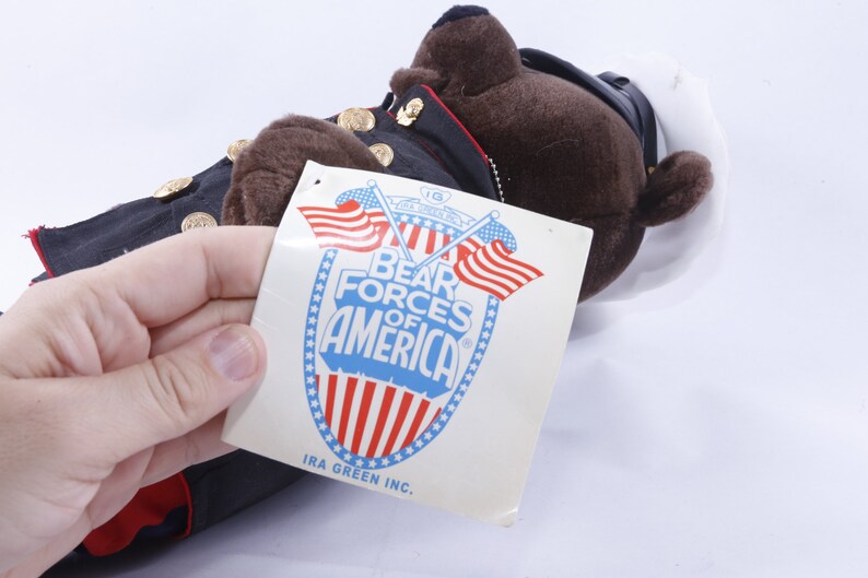 Ira Green, Bear Forces of America, Plush, Soft, Doll, Bear Marine ...