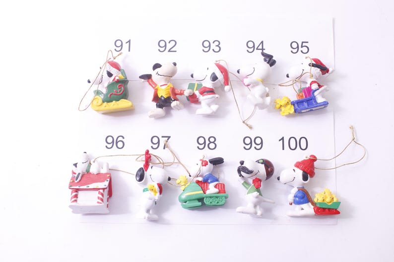 Pick Your Own #2 - Vintage Snoopy Peanuts, PVC Figures, Key Chains ...