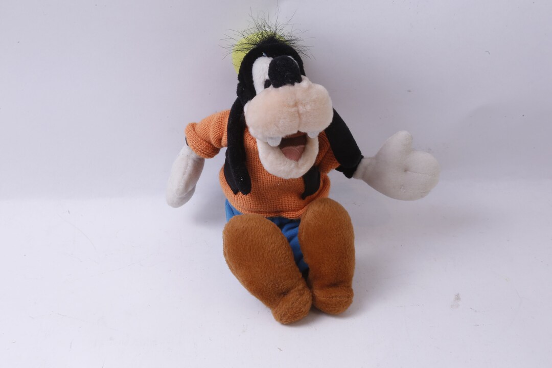 Disney, Goofy, Dog, Dressed, 10", Plush, Soft, Toy, Figure, Cartoon ...