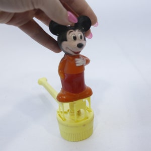 Mickey Mouse, Bubble Blower Pipe, Vintage Toy, Disney Iconic Character ...