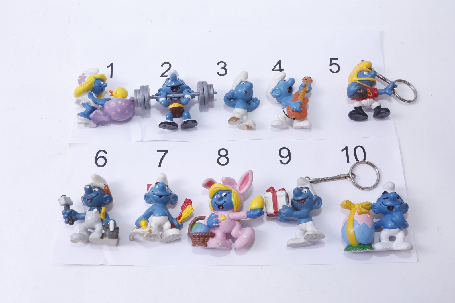 PICK YOUR OWN 1 Vintage 80s Smurfs Pvc Figures Toy Lot Cake | Etsy