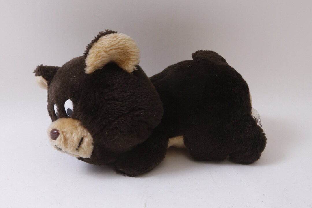 70s Bear Cobbie Cuddlers, Teddy Bear, Plush, Brown, Stuffed Animal ...