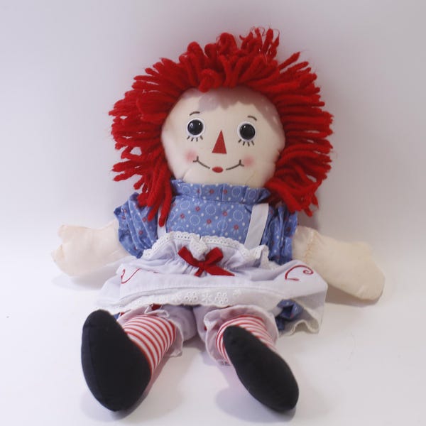 Red Hair Rag Doll - Etsy