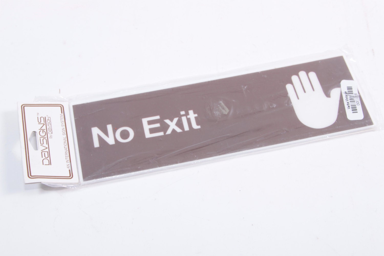 No Exit Sign Davson Davsigns Vintage 1970's 1980s MIP - Etsy