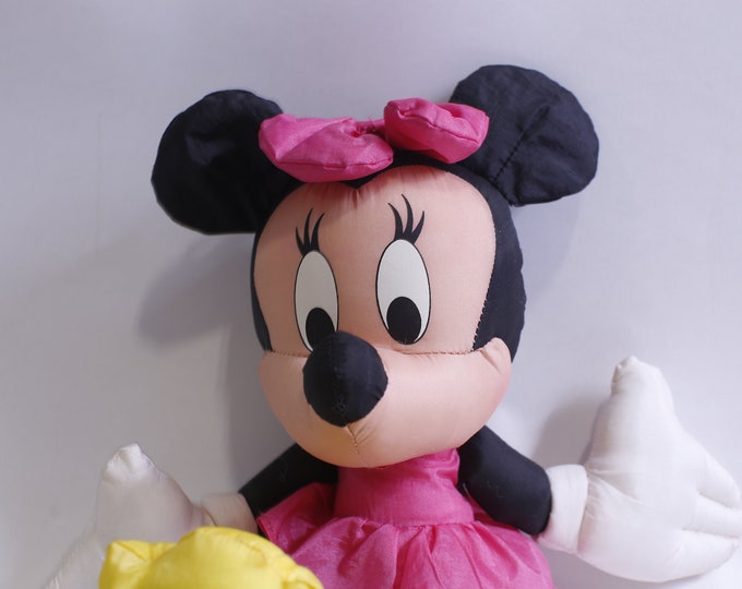 Minnie Mouse, Puffalump Style Plush, Cuddle Companion, Disney Fans ...