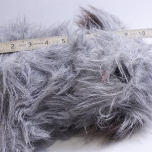 Cuddle Wit, Gray Dog, Plush, 10", Long Fur, Huggable, Snuggle, Toy ...