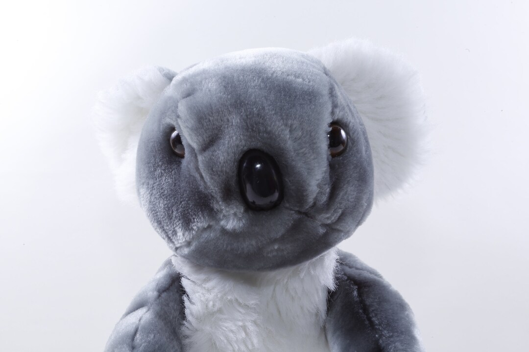 Vintage Koala Bear Puppet Hand Puppet 80s Australia Grey Bear Theater ...