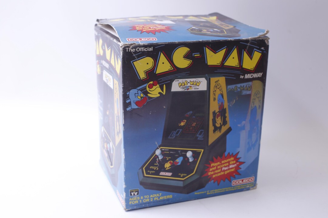 Pac-man by Midway, Official, Coleco, Arcade, Tabletop, With Original ...