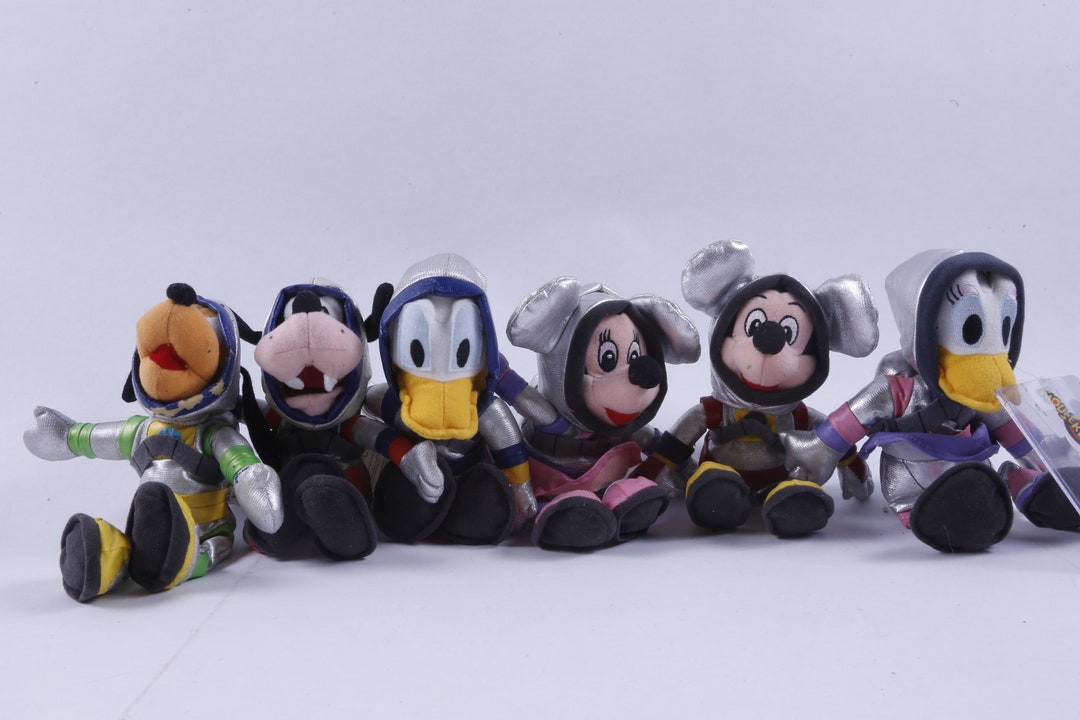 FLAWED Disney Characters, Little, Soft, Action Figures, Set, Silver ...
