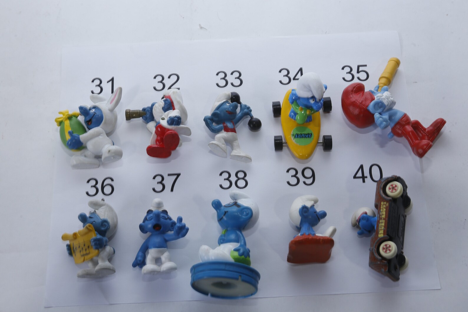 PICK YOUR OWN 1 Vintage 80s Smurfs Pvc Figures Toy Lot Cake - Etsy