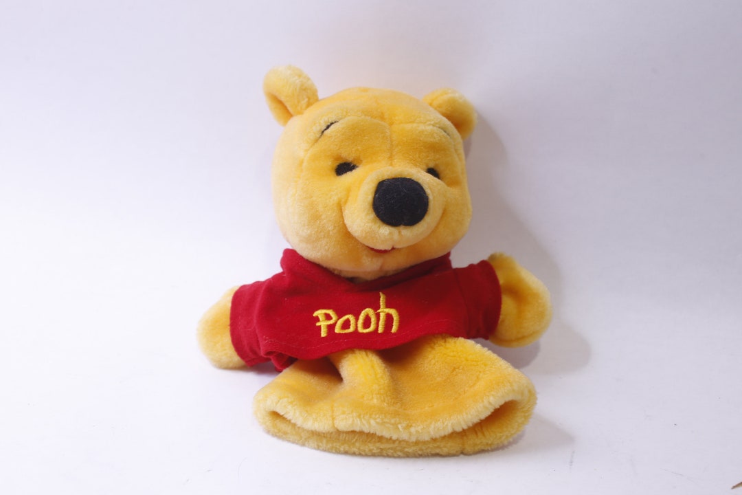 Winnie the Pooh, Hand Puppet, Disney, Soft Toy, Stuffed Animal, Classic ...