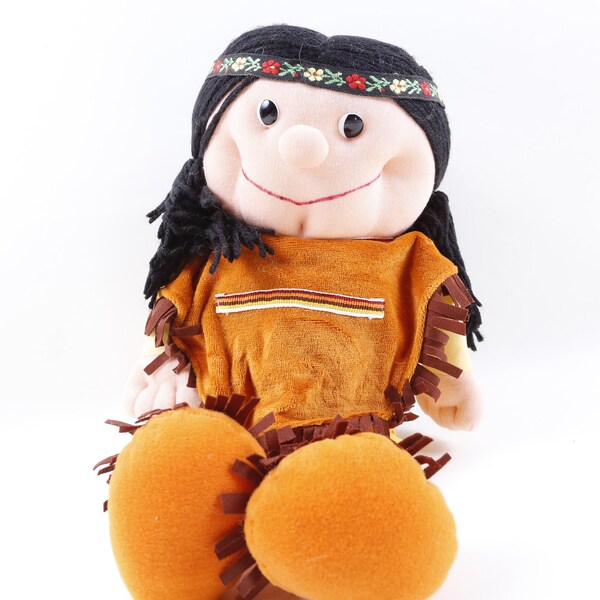 Native American Plush Toy - Etsy
