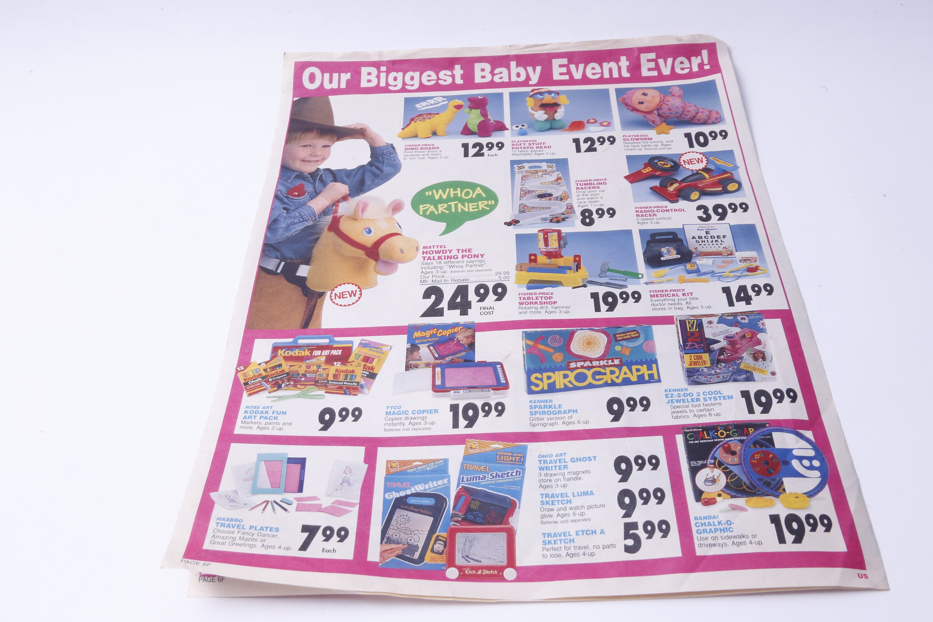 Mattel Howdy Talking Pony Fisher-price Puffalump Baby | Etsy