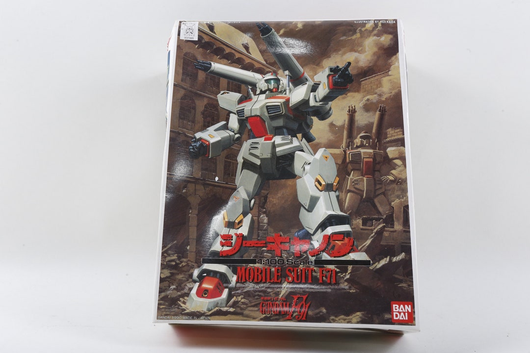 Gundam F91, Mobile Suit F71, Toy, Figure, Model Kit, Bandai, Plastic ...