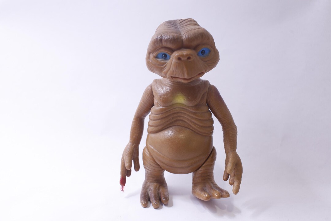 E.T. the Extra-terrestrial Action Figure, 1980s, Alien, Sci-fi, Movie ...