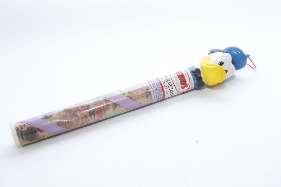 Disney, Donald Duck, Milk Chocolate Treats, Melted Plastic Container ...