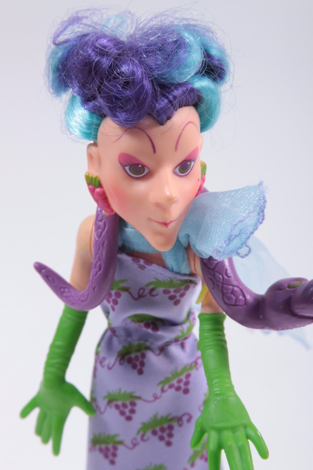 Strawberry Shortcake Sour Grapes Villian Doll Complete Excellent Shape ...