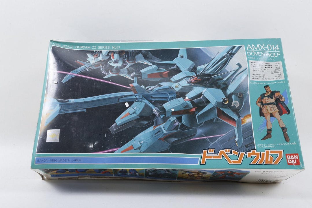 Doven Wolf, AMX-014, Gundam ZZ Series, No.17, Toy, Figure, Model Kit ...