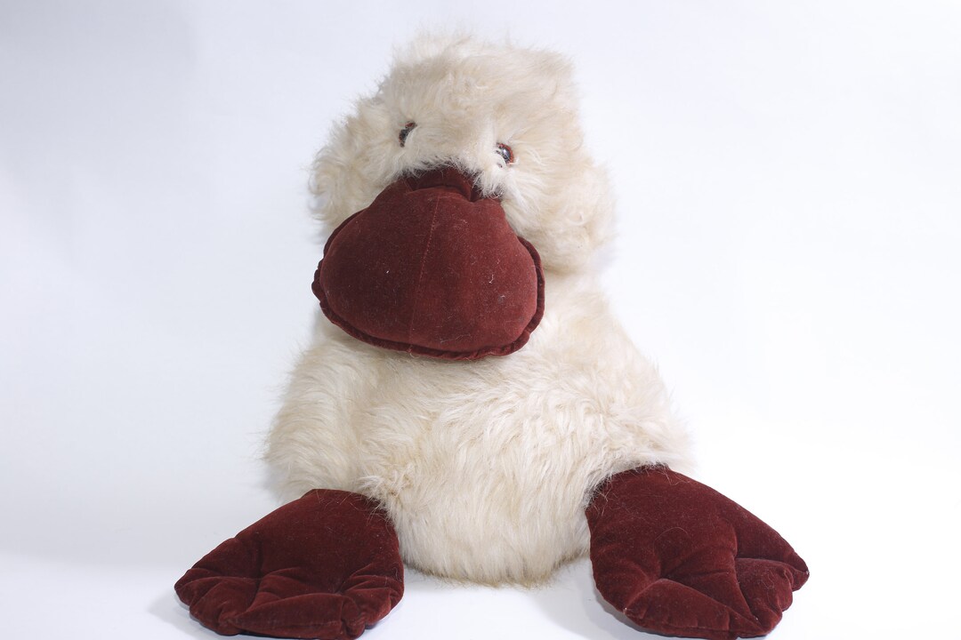 Russ Berrie, Gwork, Plush Duck, 16", Platypus, Cute, Adorable, Soft Toy ...