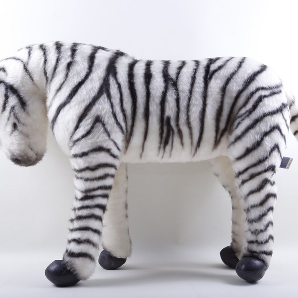 Black and White Horse Plush - Etsy
