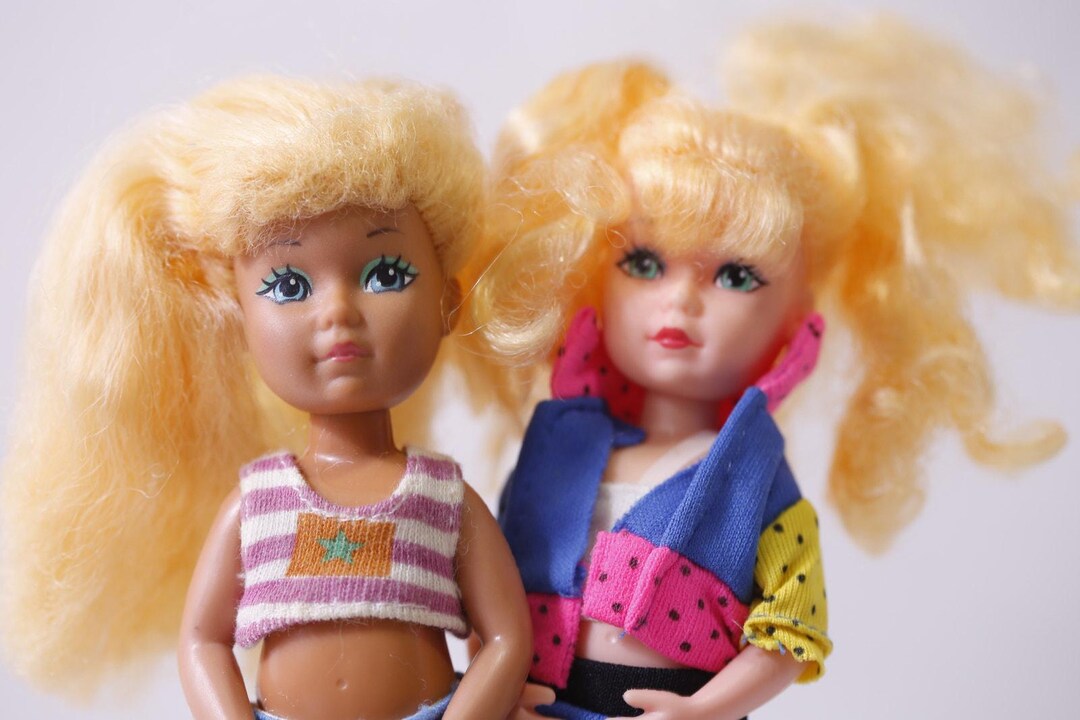 1980s, Creata, Doll, Lot, Dressed, Yellow Hair, Toy, Vintage ...