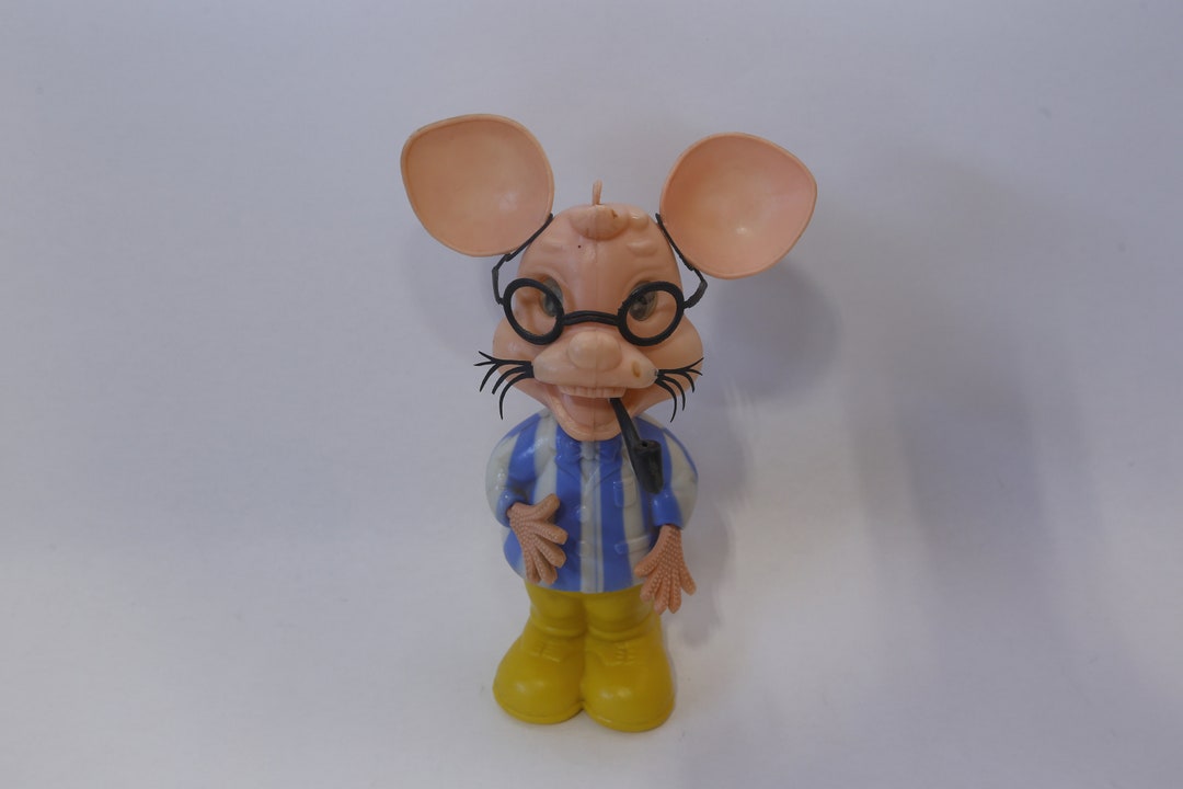 Topo Gigio Mouse, the Ed Sullivan Show, Toy, 10" Figurine, Mouse in ...