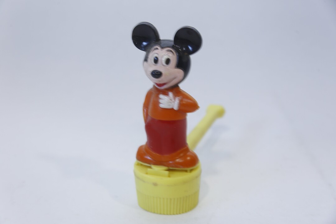 Mickey Mouse, Bubble Blower Pipe, Vintage Toy, Disney Iconic Character ...