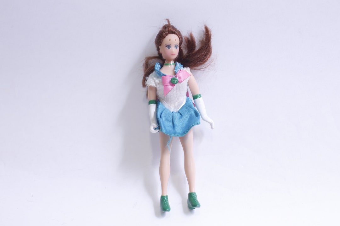 Sailor Moon Doll 6 Japanese Manga Cartoon Character Dressed Female Figure Toy