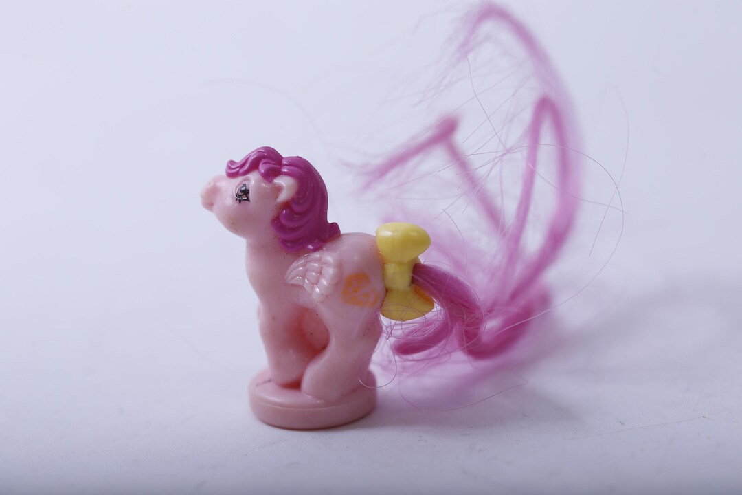 Petite Ponies, Ponytail Ponies, Pizza, Little Pink Toy Pegasus With ...