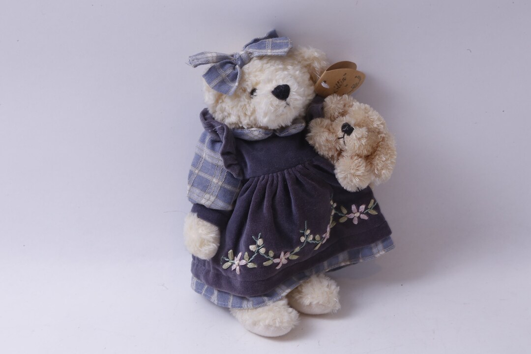 Plush Image, Ellis, Teddy Bear, Handmade, Dressed, 7 1/2, Plush, Soft ...
